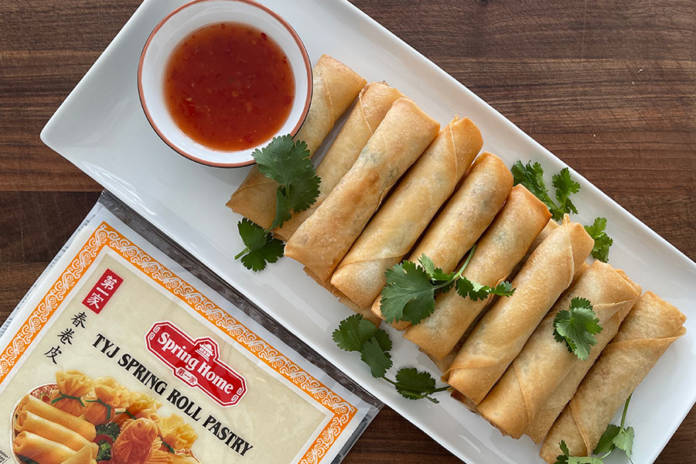 Spring Rolls με γαρίδες και «SPRING HOME» φύλλο ζύμης | Απλές και ...